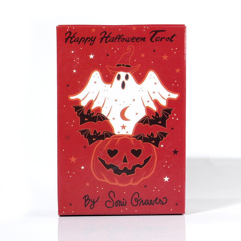 Карточная игра Таро для развлечений и гадания, модель Happy Halloween