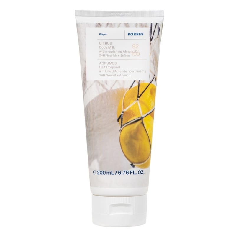 Бальзам, лосьон, молочко для ухода за кожей Korres Citrus Body Milk молочко для тела 200 мл
