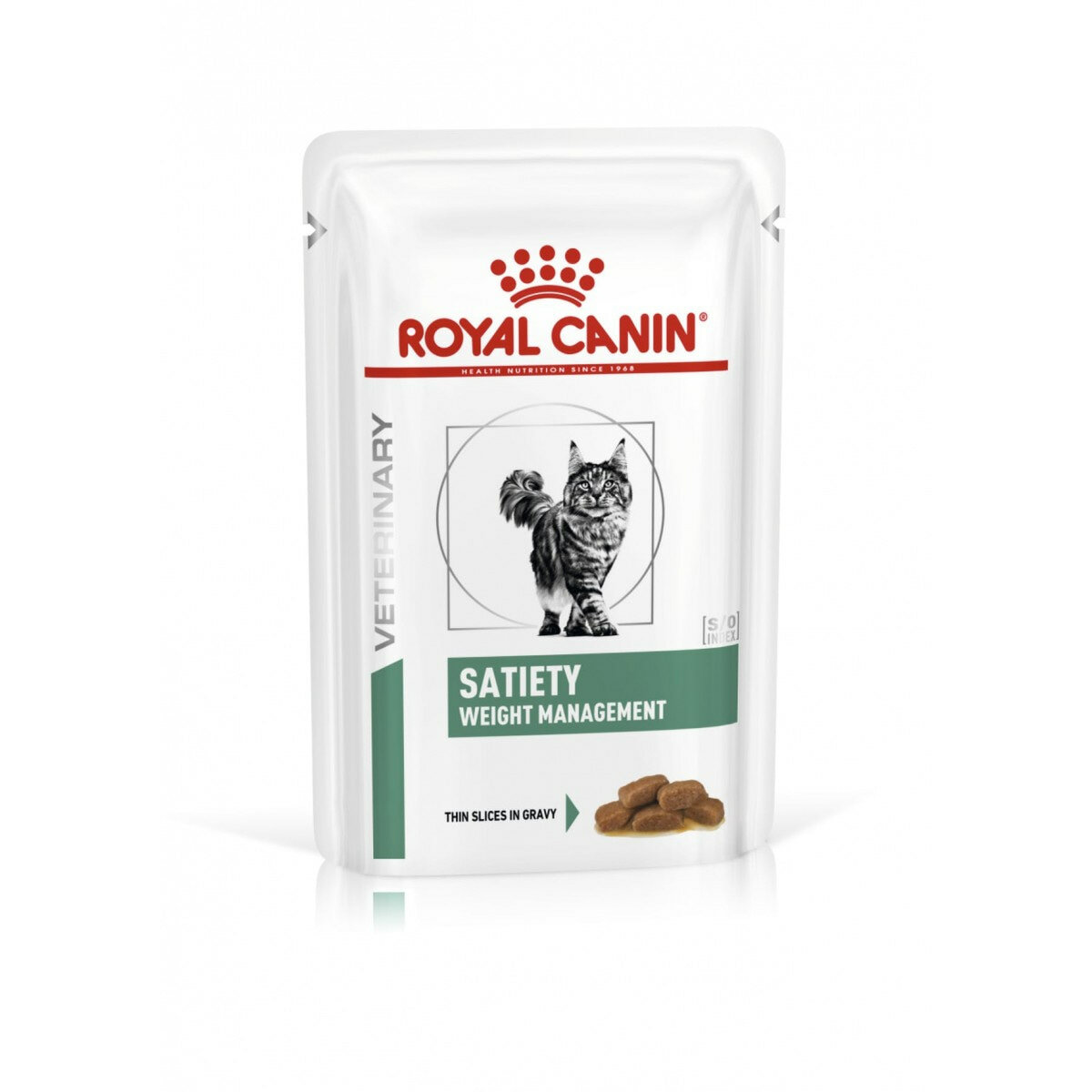 Влажный корм Royal Canin Satiety Weight Management Feline для взрослых кошек, для снижения веса 85 гр х 12шт.
