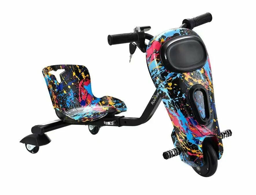 Детский электровелосипед-балансир, ховерборд, электрический трехколесный велосипед