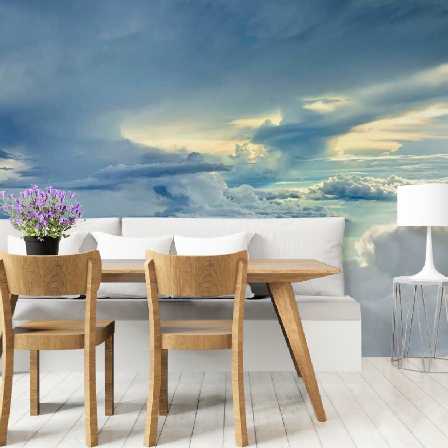Фотообои Удивительные облака 9-304-S-Флекс 270 x 200 см (ВхШ) Бесшовные, флизелиновые, влагостойкие обои