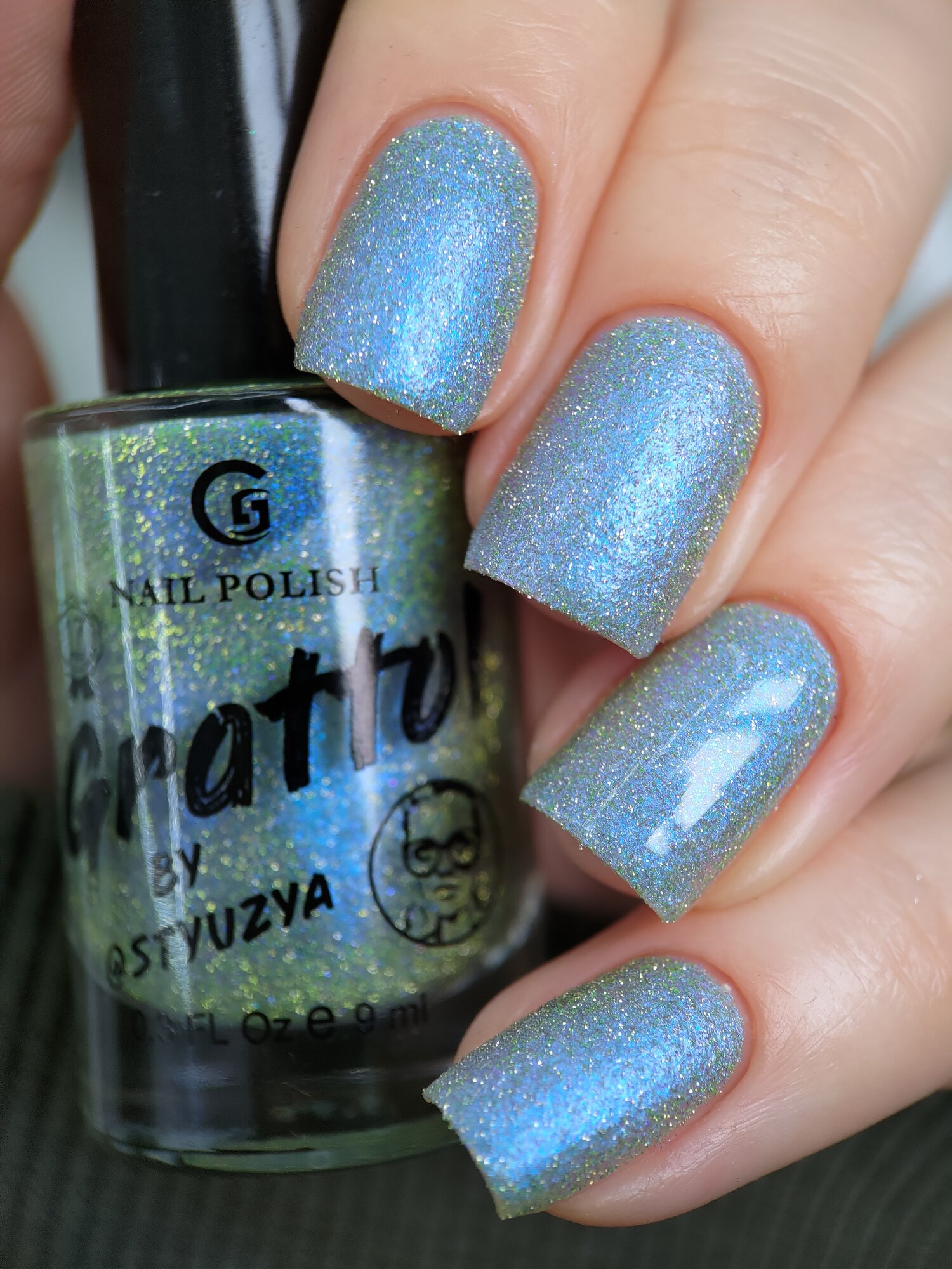 Grattol Color Nail Polish Matcha? Anchan! - Лак для ногтей светоотражающий, 9 мл