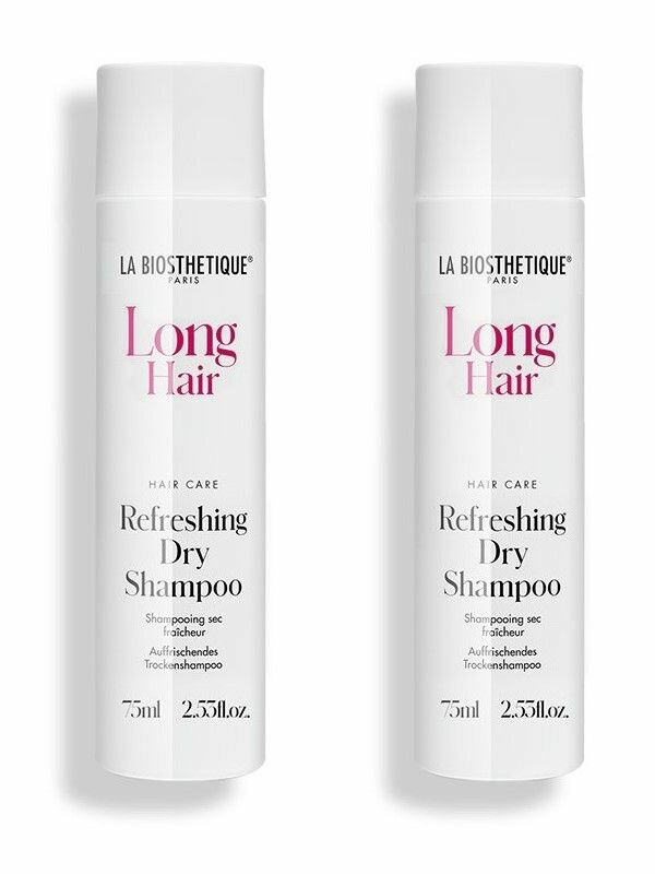 Сухой шампунь для волос La Biosthetique 2шт х 75 мл