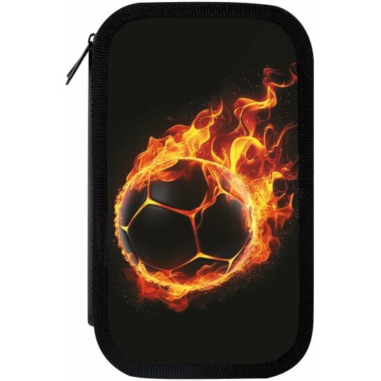 Пенал Юнландия 273501 Fire ball 19х11 см