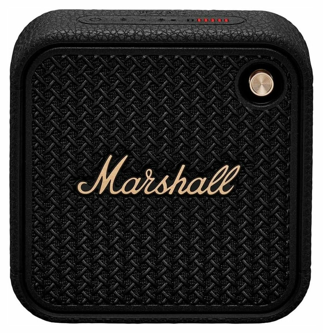 Портативная колонка Marshall Willen II Black & Brass (Чёрный/Латунь)