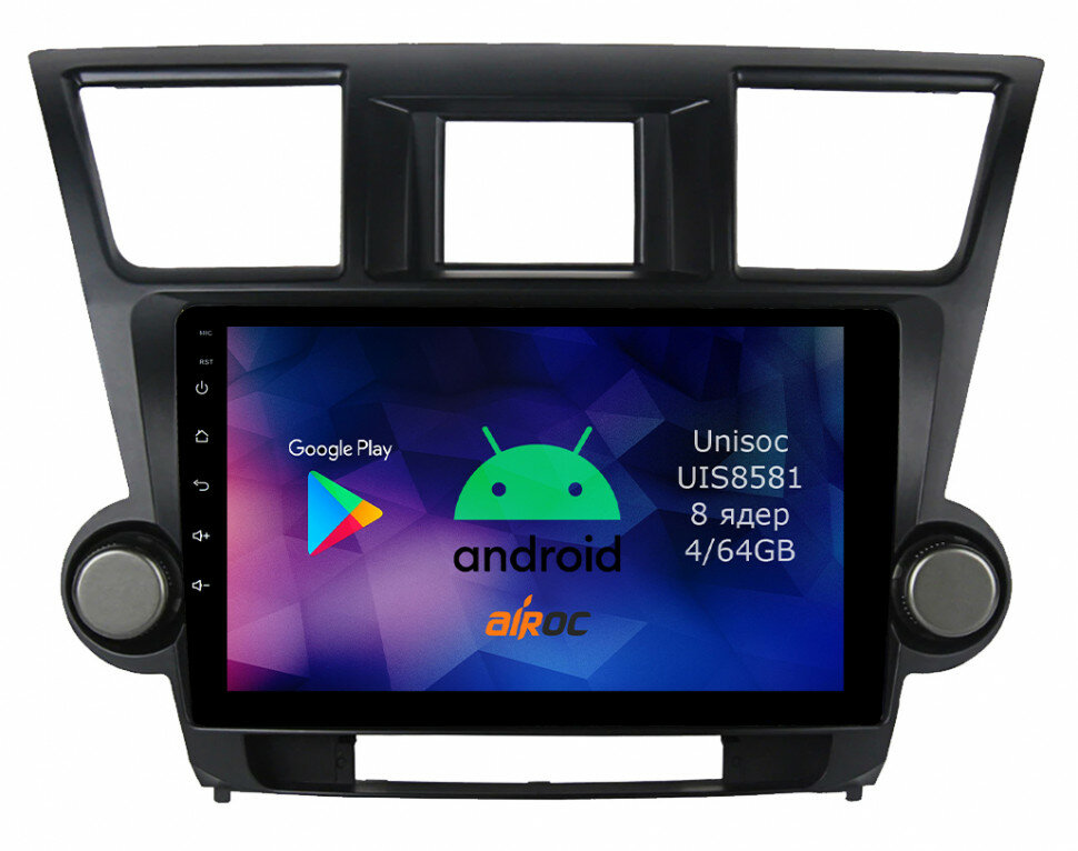 Штатные магнитолы Android AIROC RM-1122