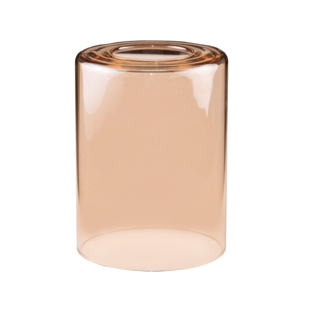 Плафон элетех Цилиндр 34-090-в42 h120 янтарь для теплого декоративного освещения