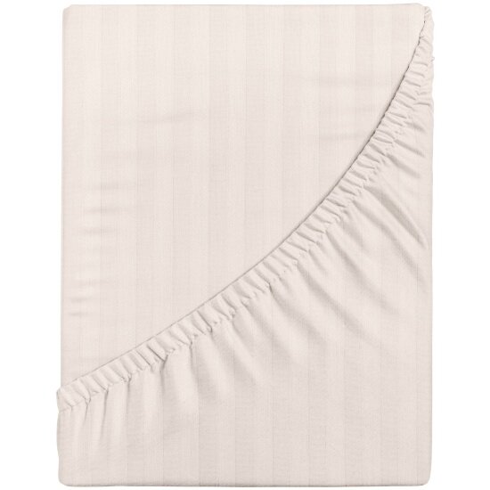 Простыня на резинке Verossa Страйп-премиум Antique White 180/200/30 борт 30, 925743