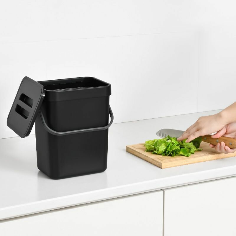 Компостное ведро с крышкой / 3 л