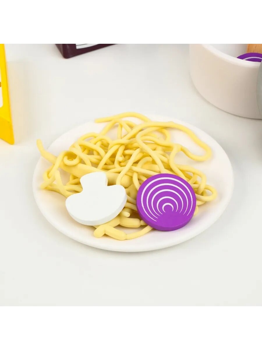 Детский набор для кухни и игрушечных спагетти