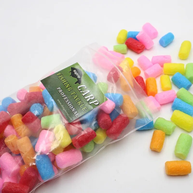 110 шт. пенопласт из ПВА для оснасток для карпа, рыболовный крючок для ловли нахлыстом, водорастворимая пена для бойлов, пенопласт для оснастки для ловли карпа, аксессуары для ловли карпа