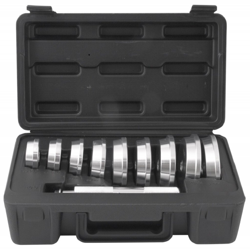 Набор оправок для установки подшипников и сальников, 10 предметов BSDS10