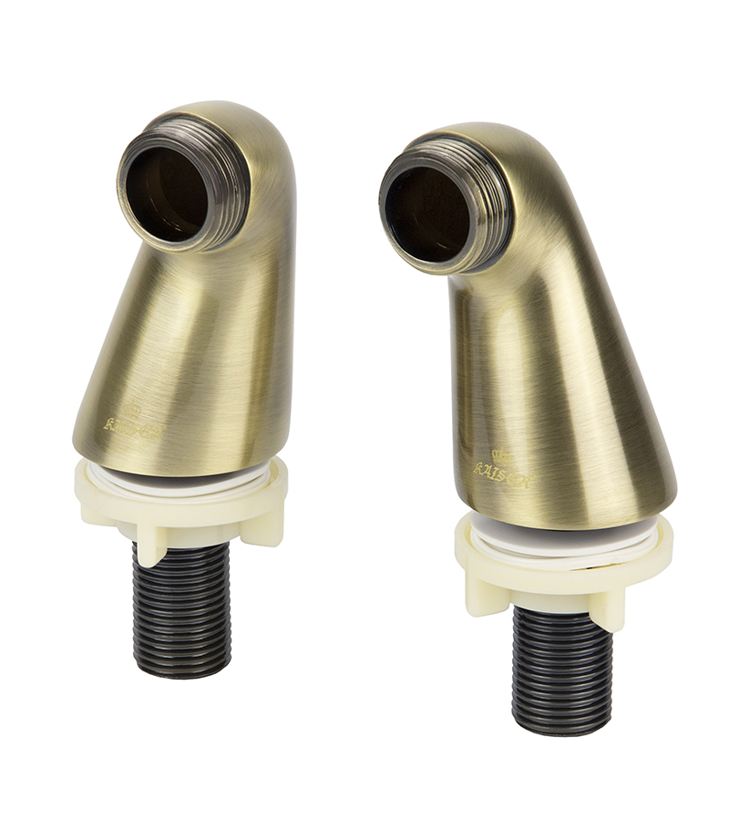 Уголок Kaiser 0035-1 для горизонтального подключения смесителя Бронза