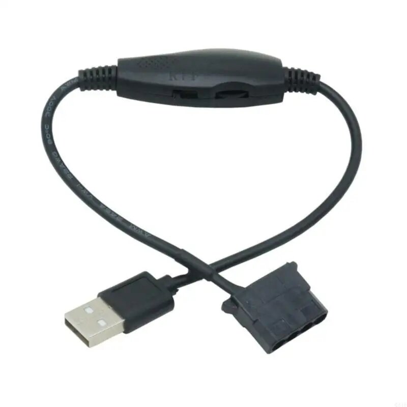 Кабель-переходник USB на 4-контактный вентилятор Big 4PIN