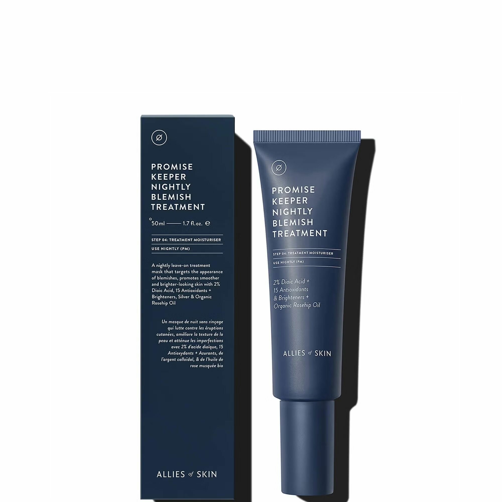 Allies of Skin Ночной крем для ухода за кожей Promise Keeper Nightly Blemish Treatment 50ml