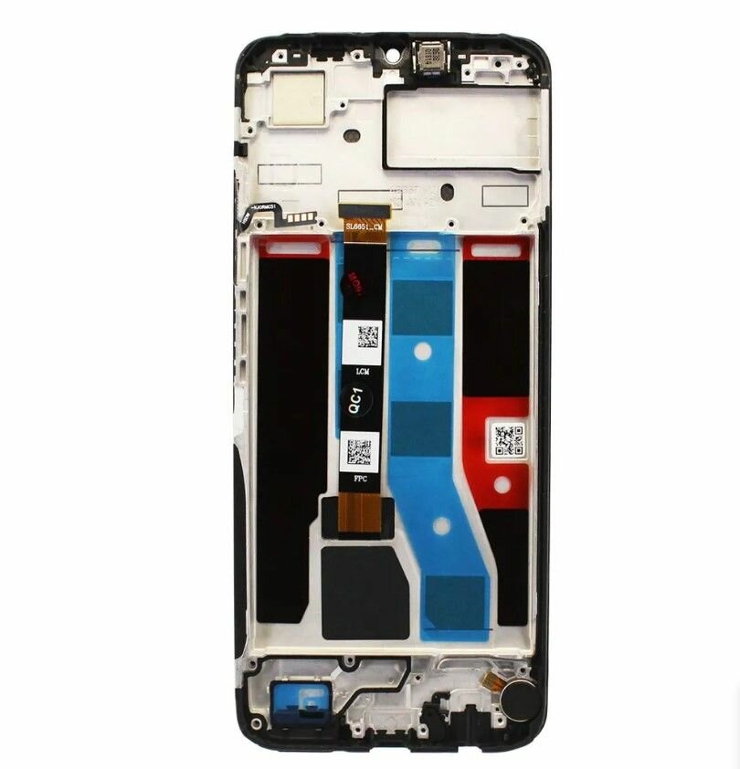 Дисплей для Realme Note 50 (RMX3834) модуль с рамкой Черный - OR