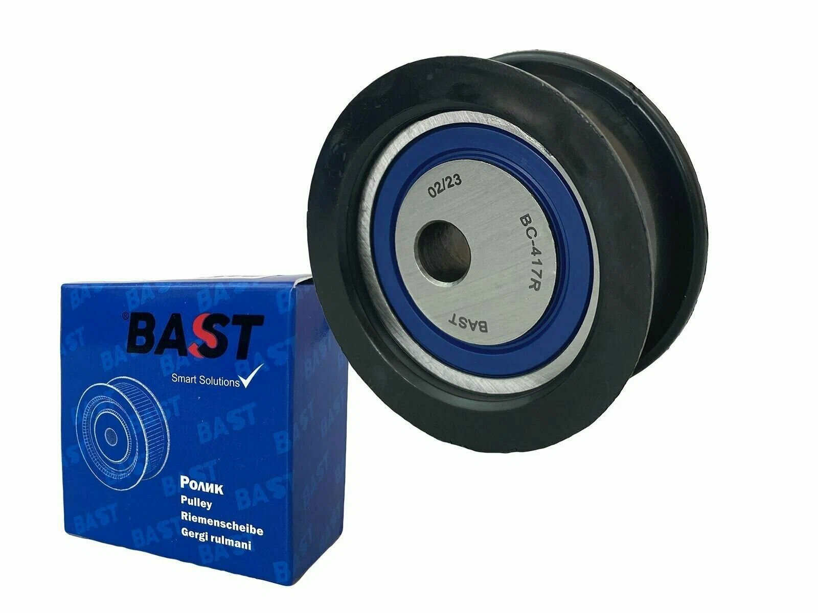 Ролик ГРМ натяжной ВАЗ-2105, 2108-15 н/о BAST BC-417R (ОЕМ 2108-1006120)