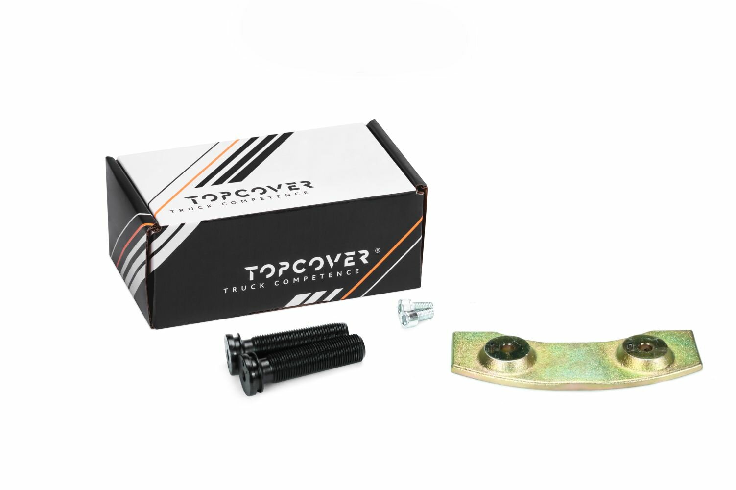 Ремкомплект заднего суппорта нажимная пластина + болты левый, подходит для ROR TM до 1993 Ror Tm До, T08309005, TOPCOVER