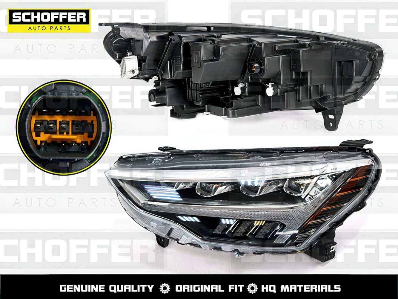 Фара левая LED, для Хавал Джолион 2021-н. в. Haval Jolion 2021-н. в, артикул SHF-12198, производителя SCHOFFER