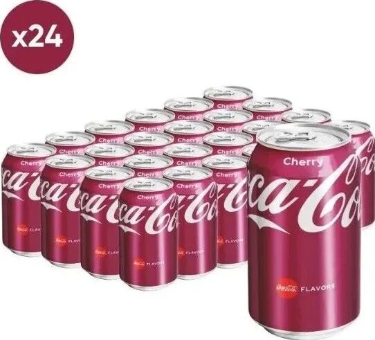 Coca-Cola Cherry 0,33*24шт. Pol Coca-Cola Лимонад Производство - Польша