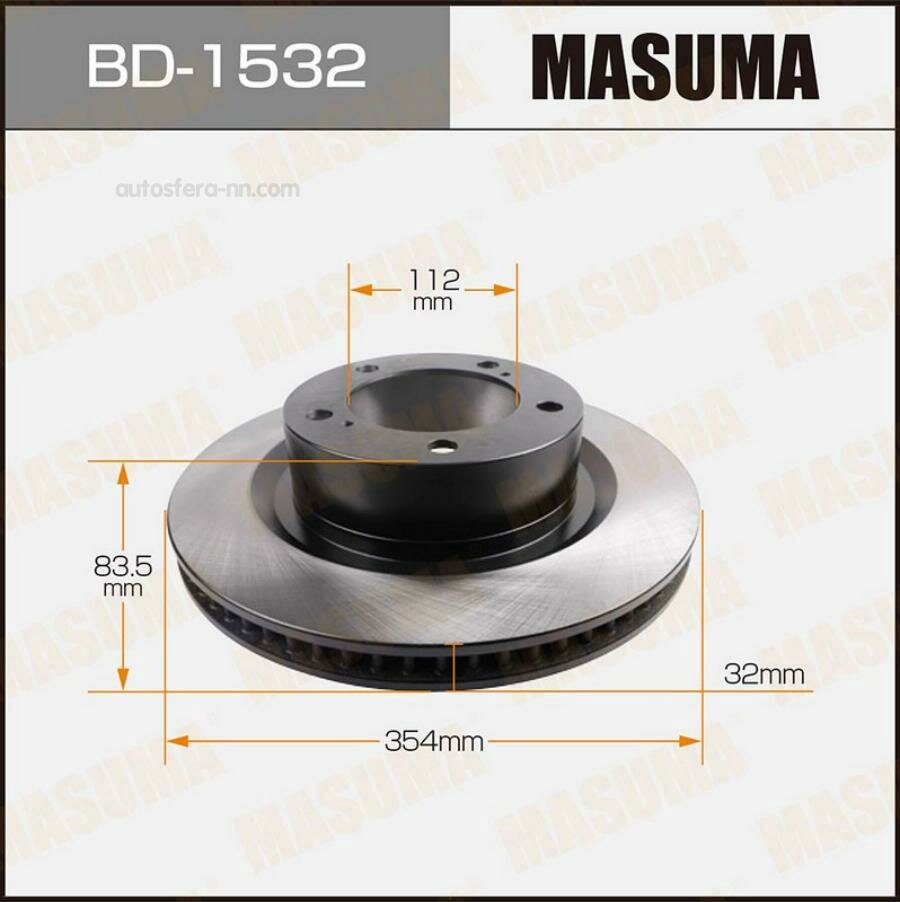 MASUMA BD1532 Диск торм.