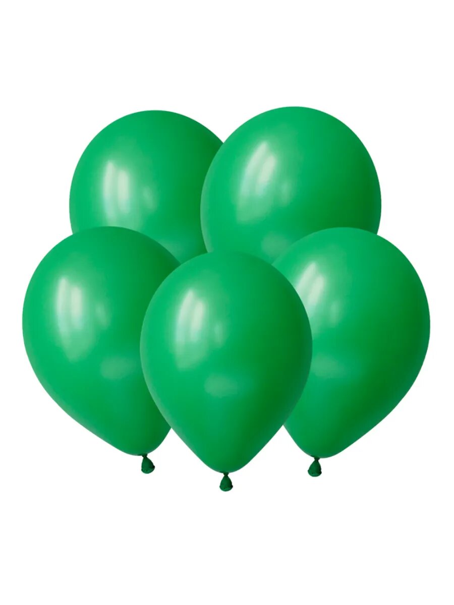 Зеленый, Пастель / Green, латексный шар (12"/30 см ) 10 шт. / DECOBAL, Вьетнам