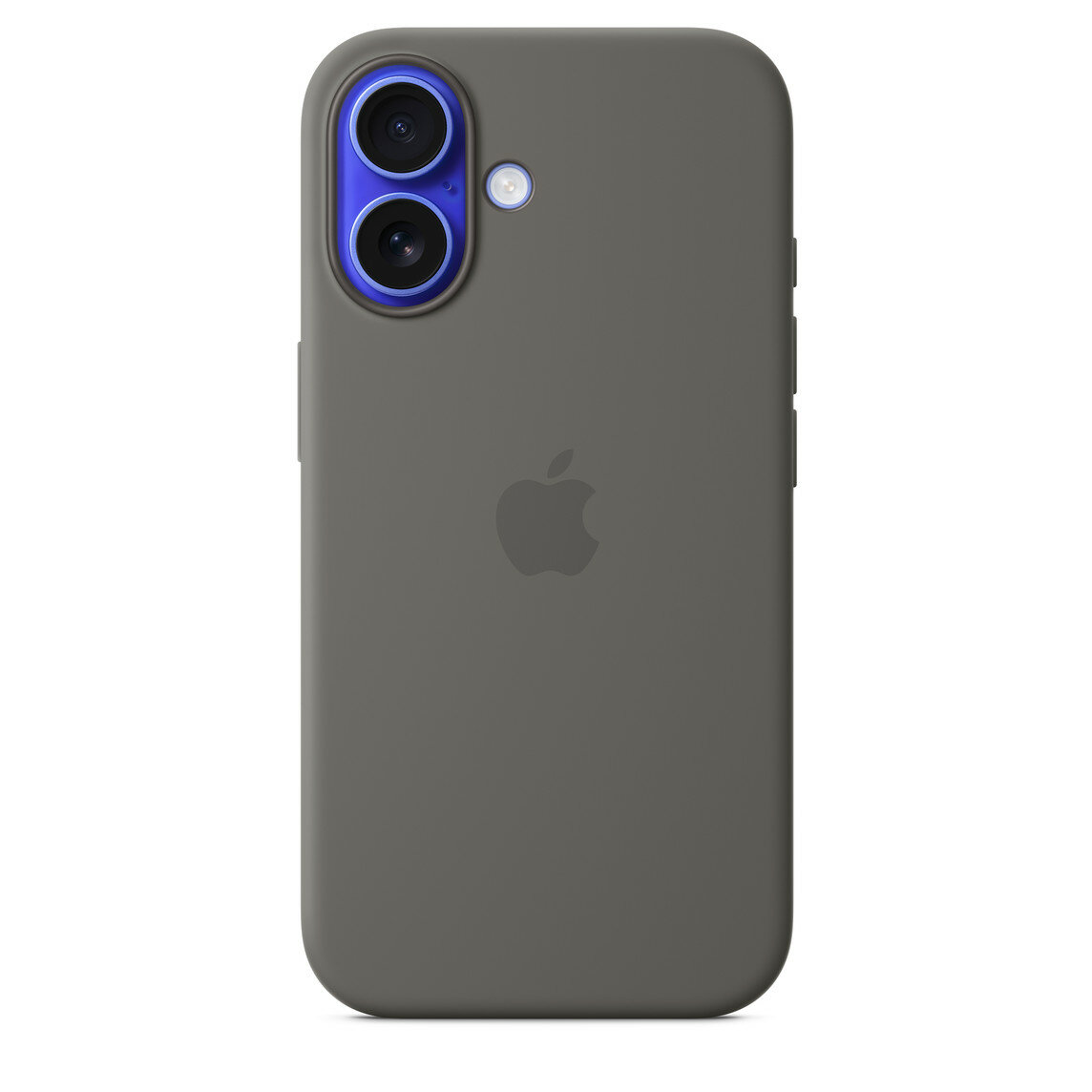 Чехол Apple для iPhone 16 Silicone, MagSafe, серый Stone Gray