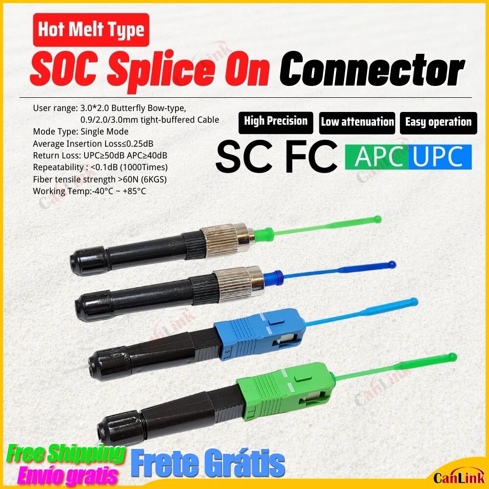 AnnLinkee Canlink SC UPC Термоплавкие соединения для оптоволокна SC UPC