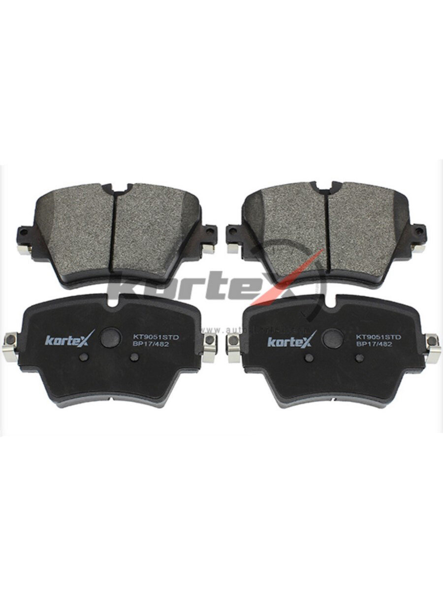 Колодки тормозные дисковые передние для а/м Bmw X1, X2, X3, 1, 2, Mini Countryman, Kortex KT9051STD