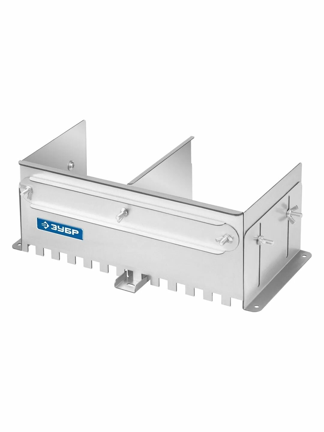 Раздвижная гребенка для плитки ЗУБР зуб 12*12 мм, до 600 мм, оцинкованная сталь, профессионал