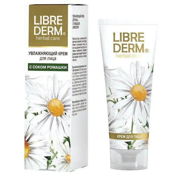 Librederm Herbal Care Крем для лица увлажняющий с ромашкой 75 мл 1 шт