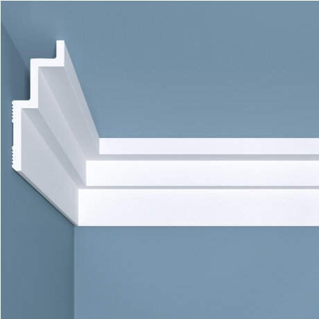 Карниз Потолочный Bello Deco К13 Н 100-40 Д2000х40хВ100 мм / Белло Деко.