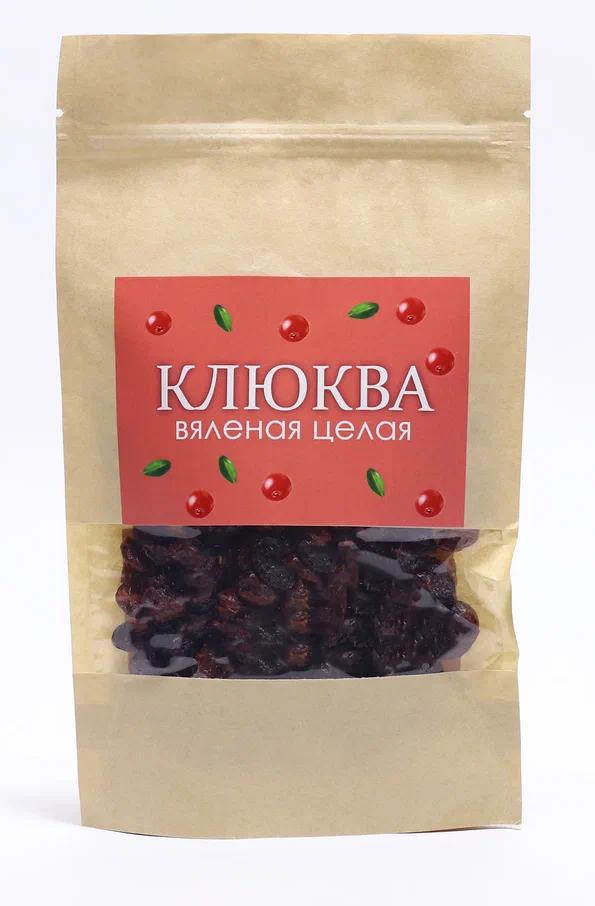 Клюква вяленая 85гр, натуральный продукт