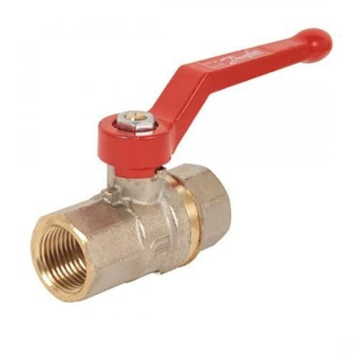 Кран шаровой 1" гайка/гайка Danfoss