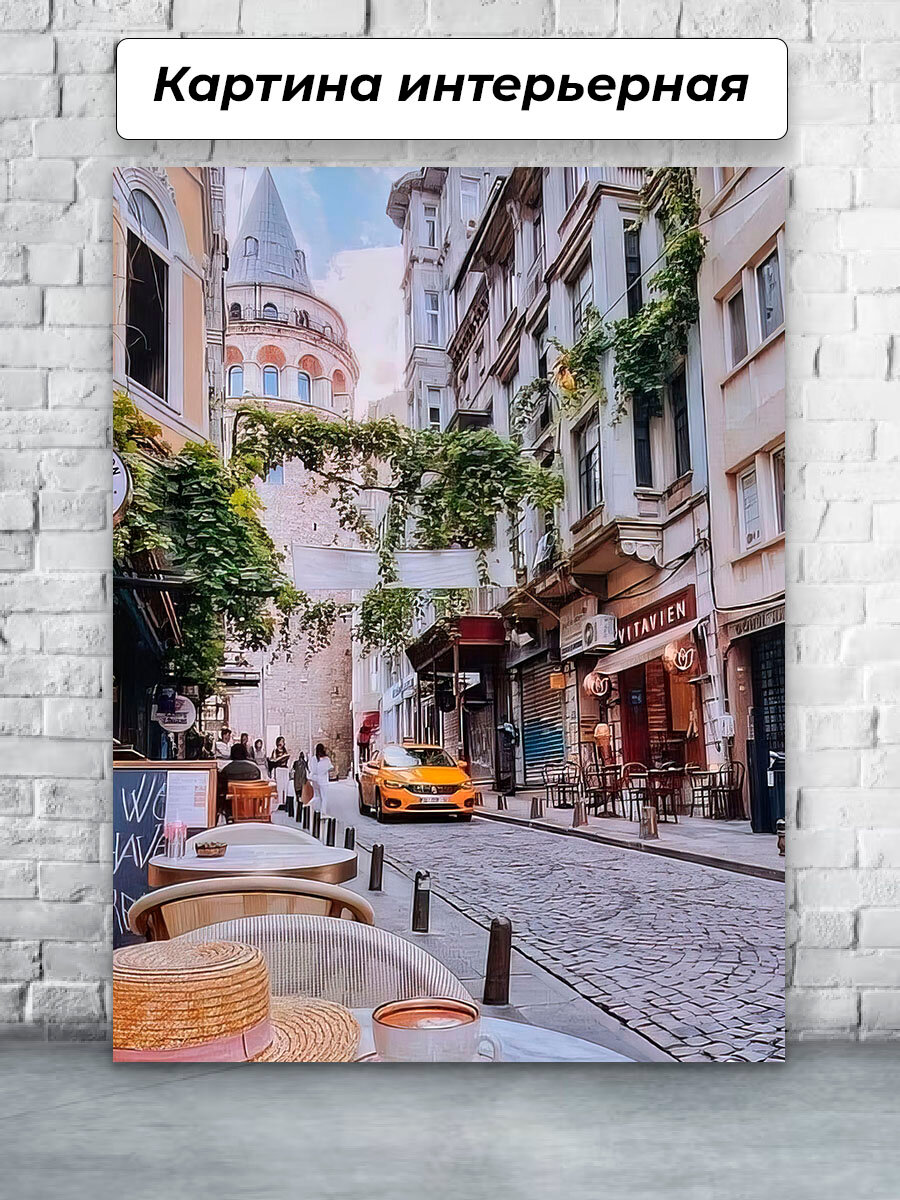 Картина на стену / Картина для интерьера 40х60 Стамбул Турция