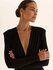 Цепь на тело Edalin JEWELRY, длина 105 см, 1 шт., золотой