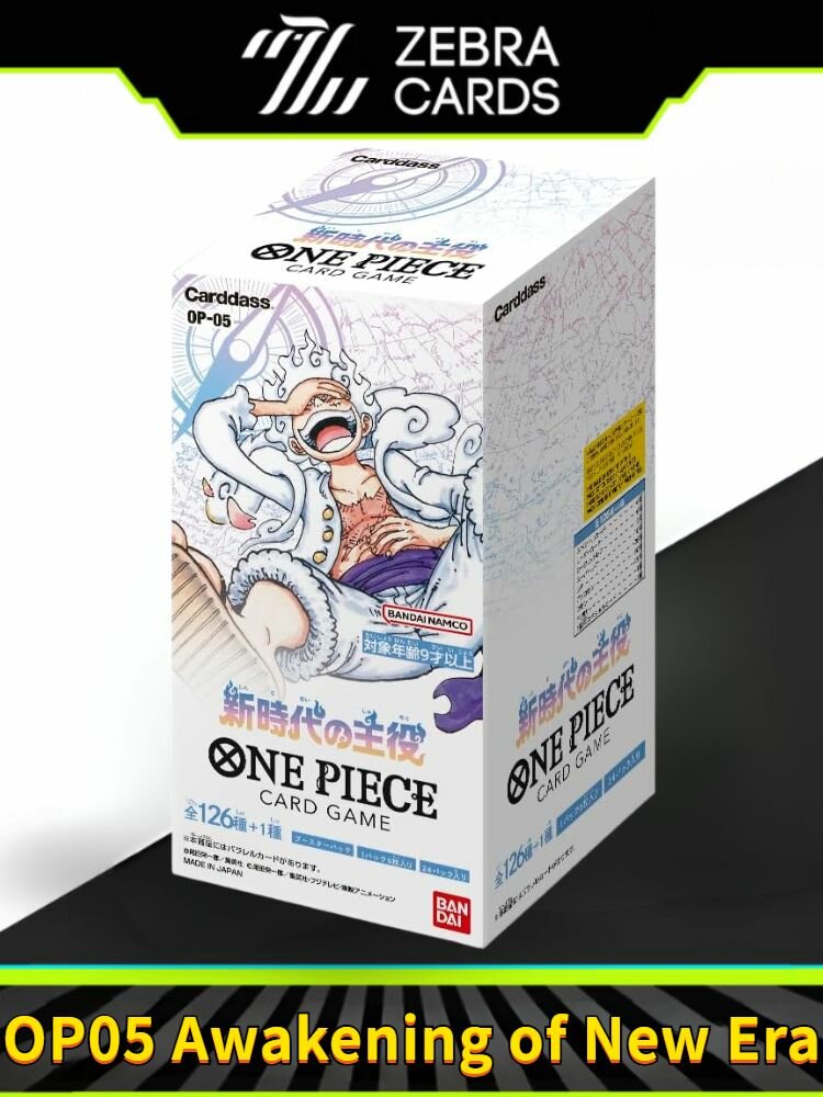 Bandai Ван Пис Card Game OP-05 Awakening of New Era коллекционные игровые карточки от One Piece(Японская версия)