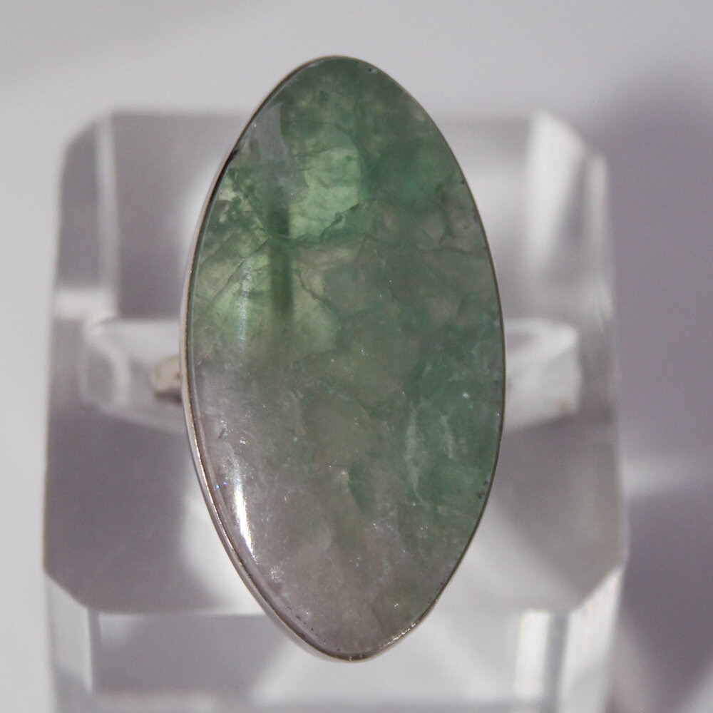 Кольцо-кулон, флюорит