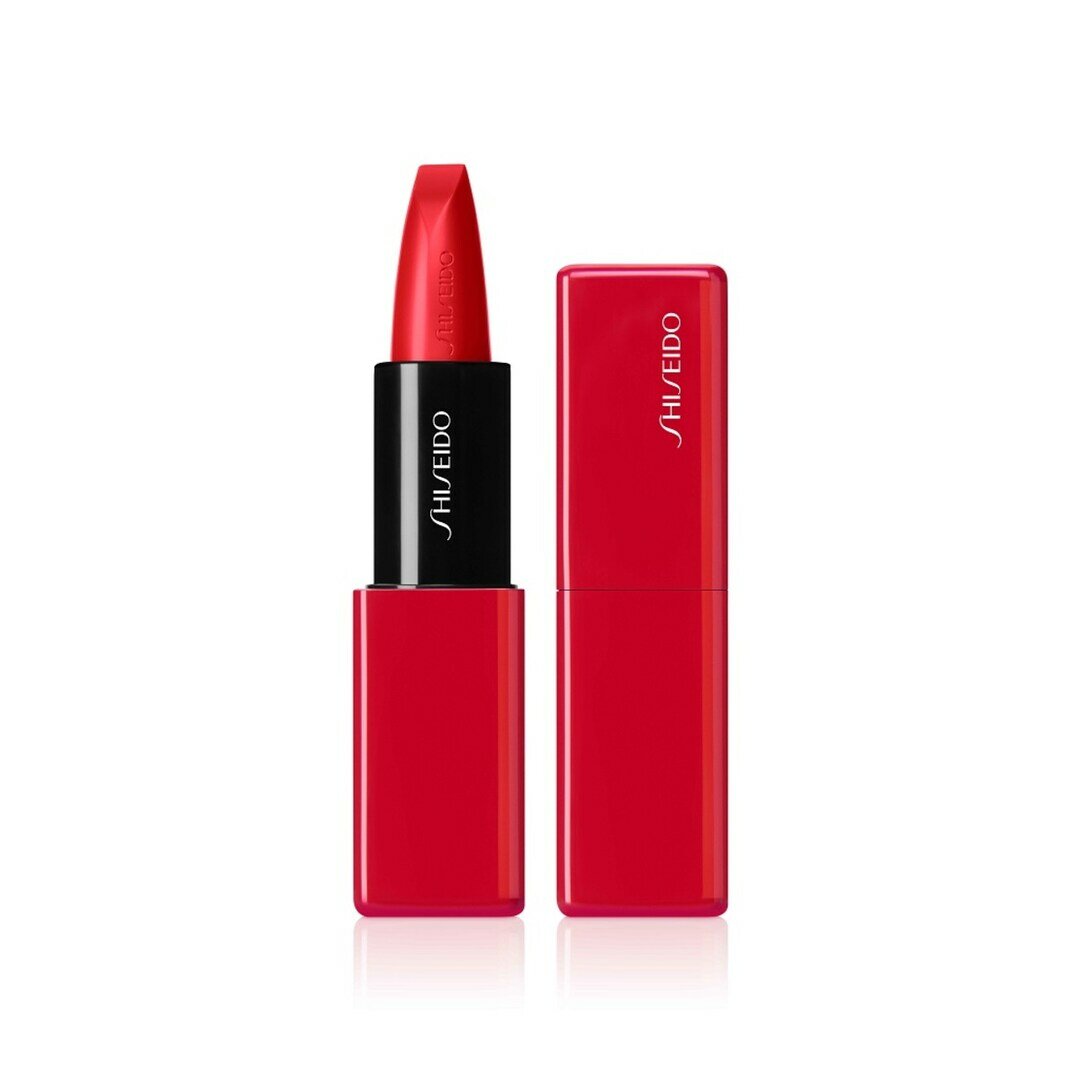 Shiseido Помада Technosatin Gel Lipstick 3,3 гр, оттенок 415 Short Circuit
