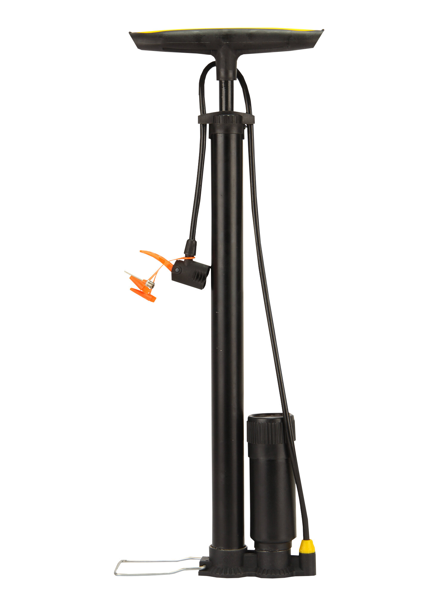 Насос велосипедный ручной, с манометром