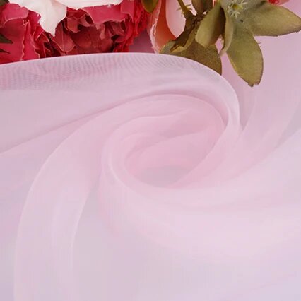 15-цветная прозрачная ткань из органзы, украшение для свадьбы, дня рождения, шитье своими руками, фантрик