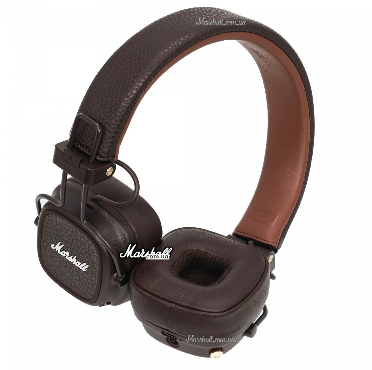 Беспроводные наушники динамические Marshall Major V, Brown-коричневый