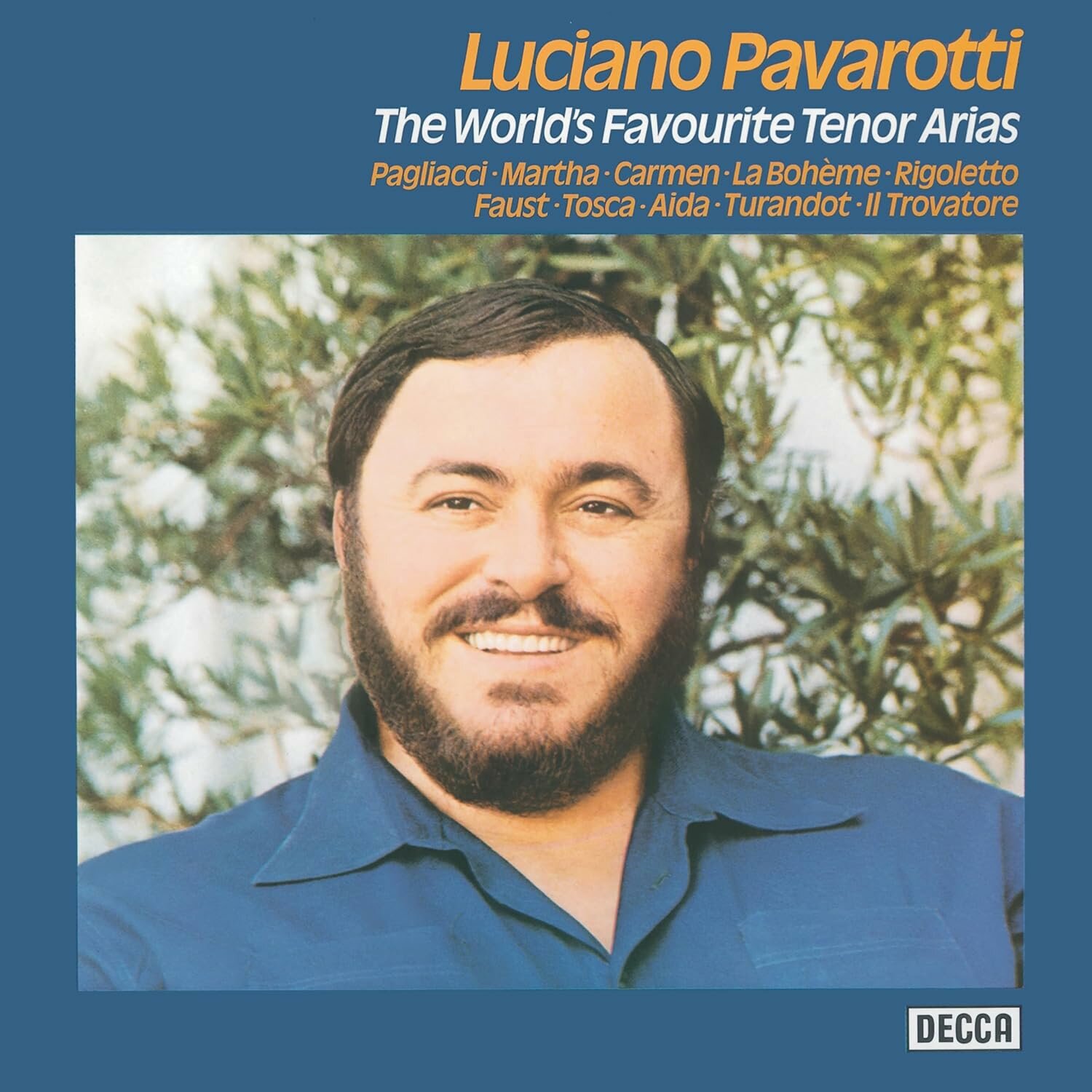 Виниловая пластинка Luciano Pavarotti The World's Favourite Tenor Arias