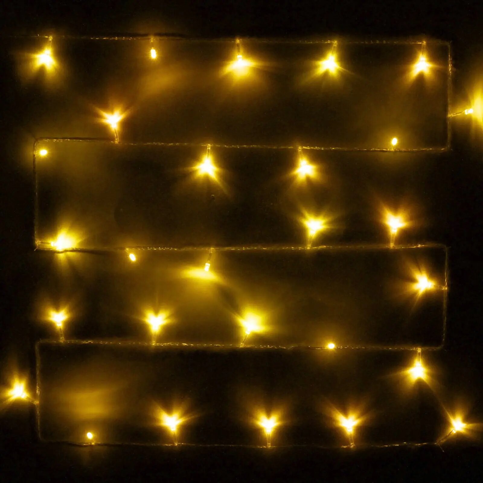 Гирлянда для дома 9,5м 100 ламп LED прозрач. пров,8 реж, IP-20, Теплый белый (возможность соединения)