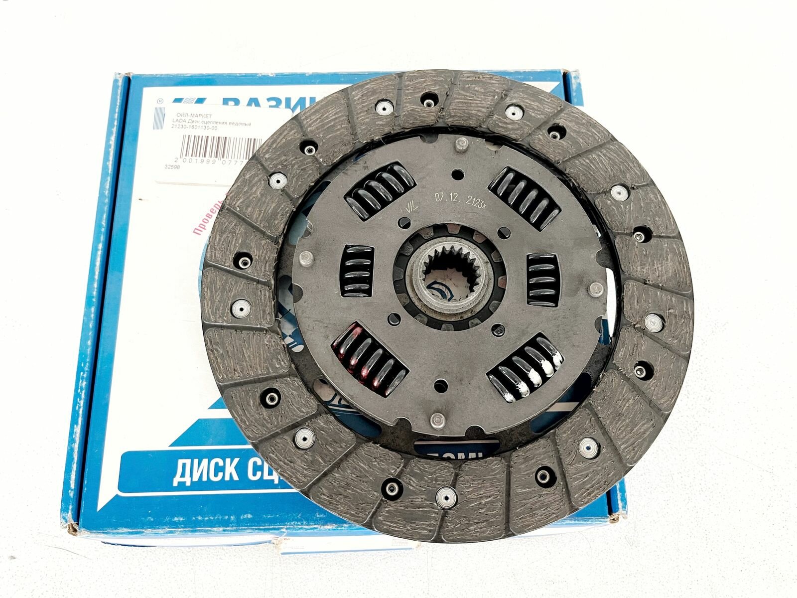 Диск сцепления LADA 21230-1601130-00, для нескольких моделей автомобилей