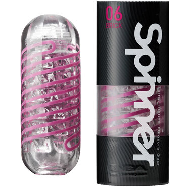 Tenga Spinner 06 Brick Мастурбатор со спиральным механизмом
