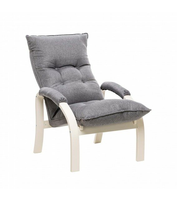 Кресло-трансформер Leset Левада, слоновая кость, ткань рогожка Malmo 90