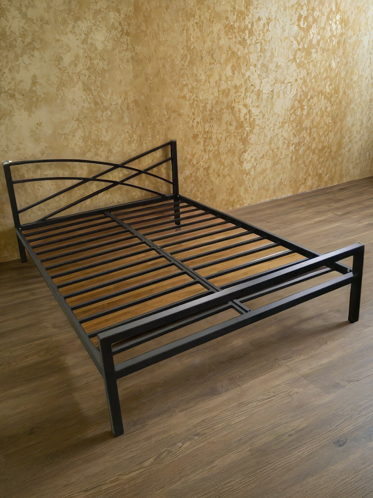 Кровать Loft Mebel "Глория", металлическая, двуспальная, 140 см x 200 см