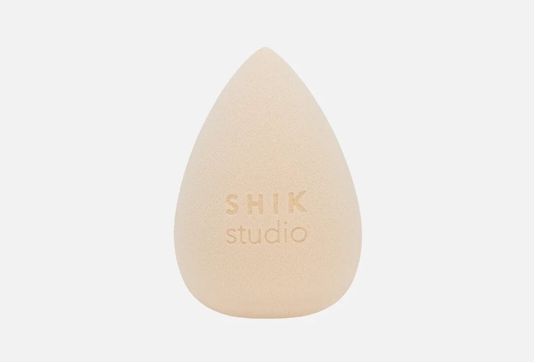 Спонж для макияжа SHIK Бежевый, не содержит латекс, для лица, 1 штука