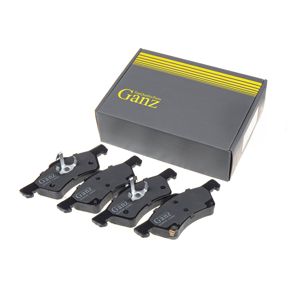 Колодки GANZ передние DODGE Caravan / CHRYSLER Voyager 00 / для 16"диска Арт: GIJ09520